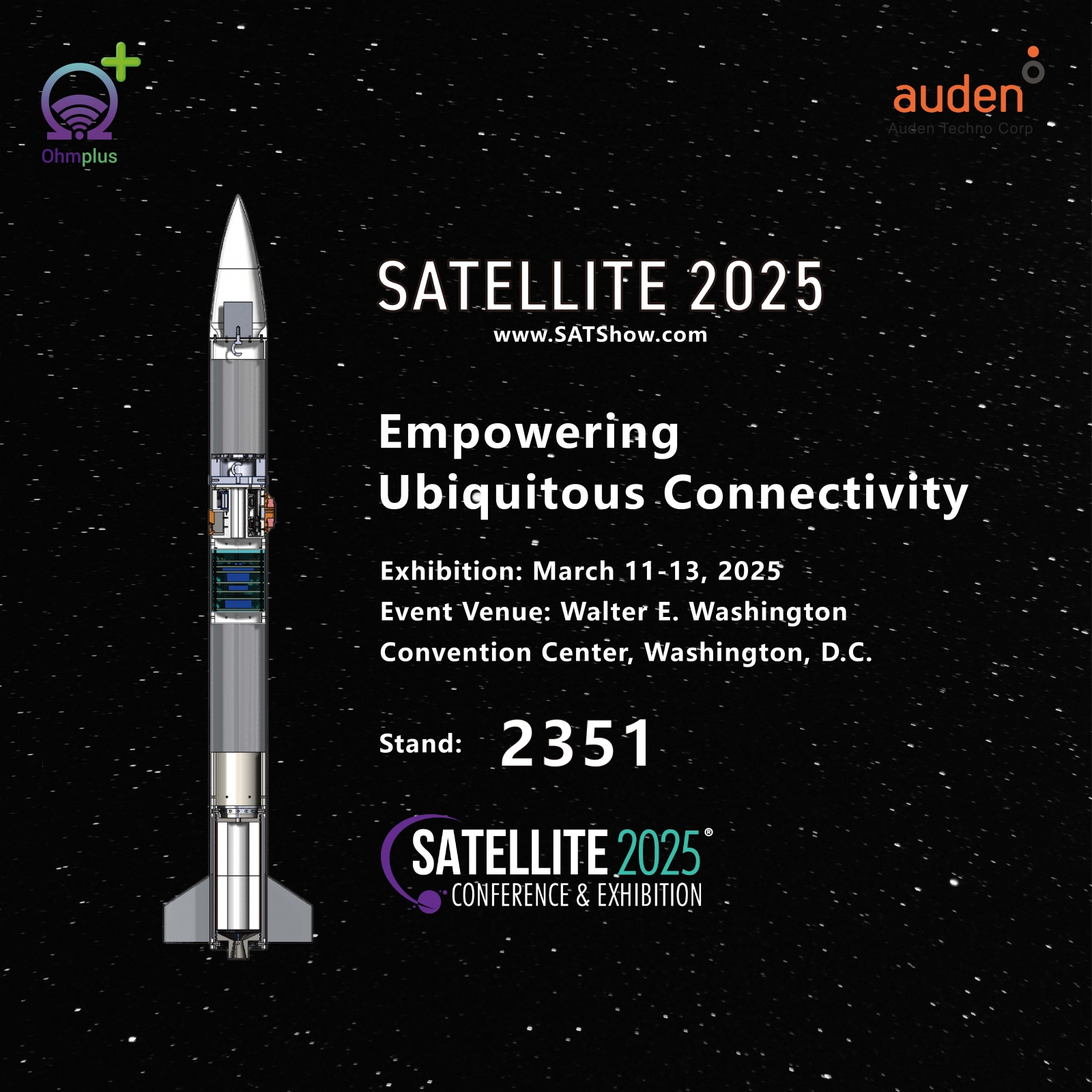 SATELLITE 2025_Events_Information | Ohmplus Technology Inc.